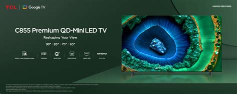 Tcl C855 Premium Qd Mini Led 4k Tv Tcl Thailand