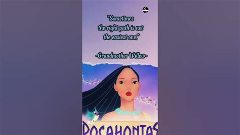 Pocahontas From Disney Movie Quotes