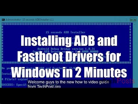 How To Install Android Adb Fastboot Drivers On Windows Download
