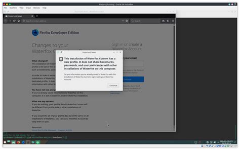 Waterfox Current Aboutnewinstall Refers To Firefox Developer Edition