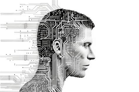 Premium Photo Artificial Intelligence Black And White Background