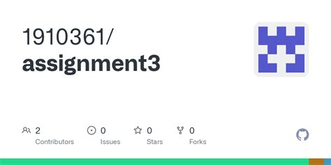 github 1910361 assignment3
