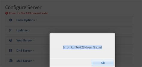 [bug] tz file 423 doesn t exist · issue 3137 · hestiacp hestiacp · github
