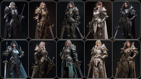 Artstation 4000 Fantasy Rpg Classes Reference Pack Mega Bundle 4k V 1 Artworks