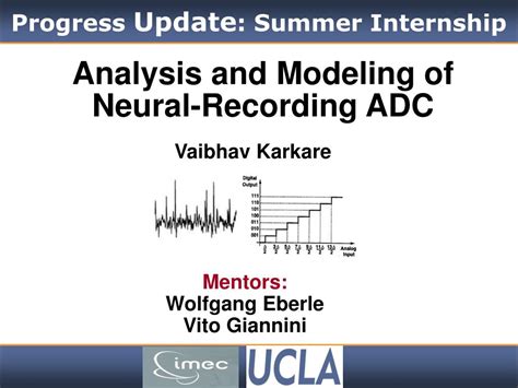 Ppt Analysis And Modeling Of Neural Recording Adc Powerpoint