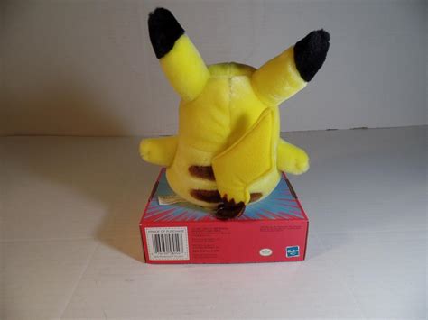 Original Pokémon Pikachu 8 Plush 25 Hasbro 1998 1872122786
