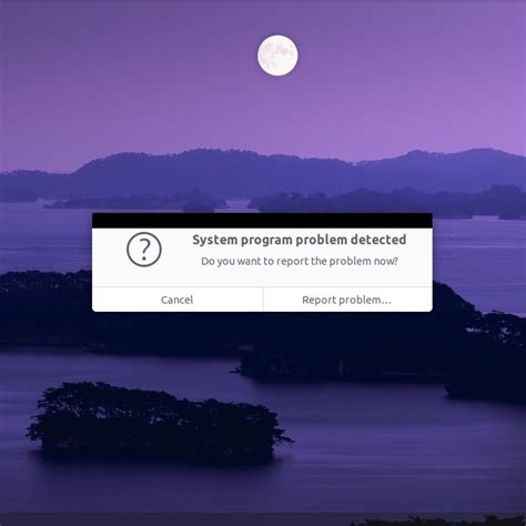 System Program Problem Detected Ubuntu Its Foss Community