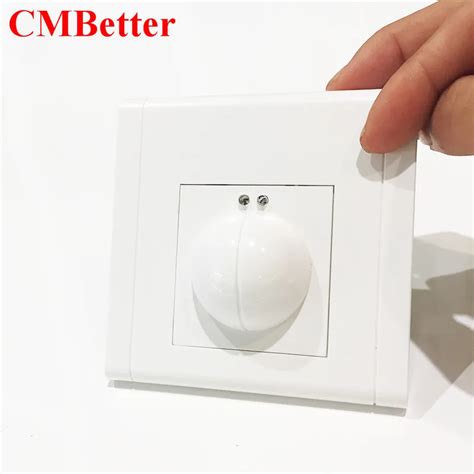 CMBetter Microwave Sensor Light Switch Motion Detector Light Switch AC V V Body Motion