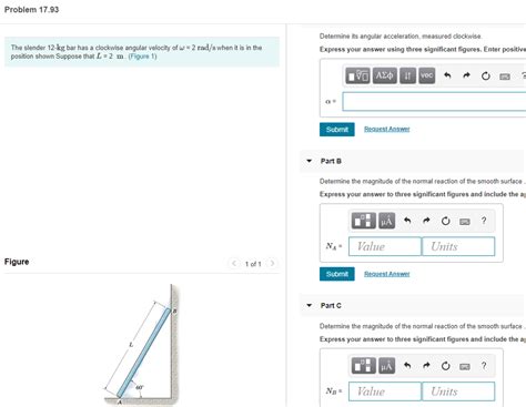 Solved Problem Determine Its Angular Acceleration Chegg