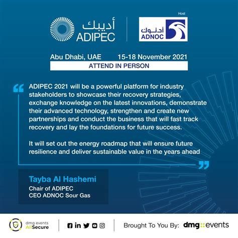 Adipec Exhibition And Conference On Linkedin Adipec2021 Adipec Attendinperson Adnocsourgas