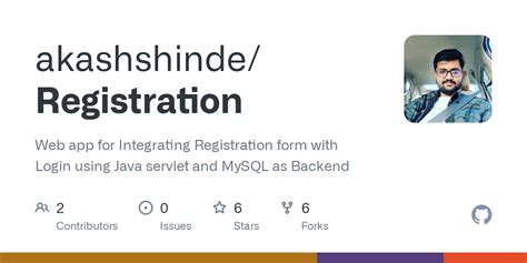 GitHub Akashshinde Registration Web App For Integrating Registration Form With Login Using