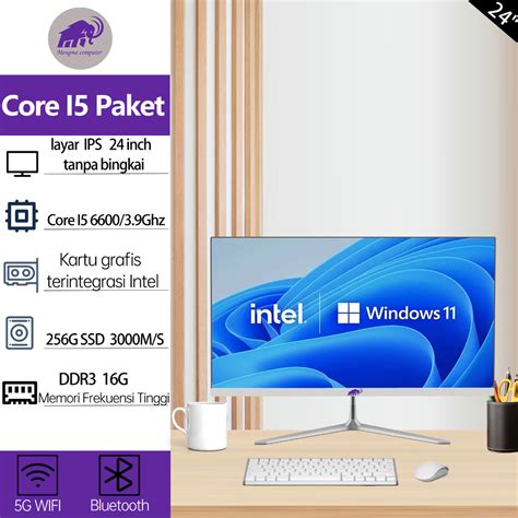 Jual MA PC All In One Terbaru Dengan Prosesor Intel Core I3 I5 Generasi Ke 6 RAM 16GB SSD