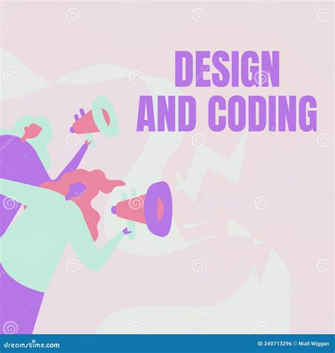 Text Showing Inspiration Design And Coding Business Concept Tool That