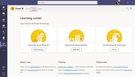 Adicionar a aplicação Power BI ao Microsoft Teams Power BI Microsoft Learn