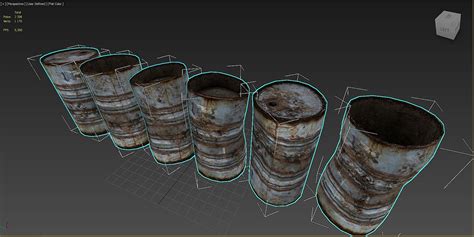 Barriles 02 Modelo 3d 9 Dds Max 3ds Fbx Obj Free3d