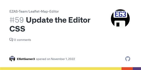 Update The Editor Css · Issue 59 · Ezas Teamleaflet Map Editor · Github