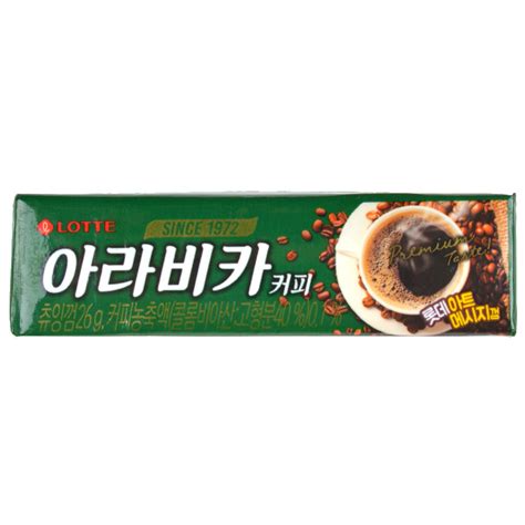Жевательная резинка Lotte Arabica Coffee | Купить настольную игру в ...