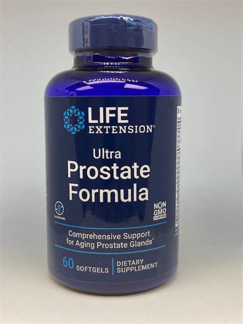 Life Extension Ultra Prostate Formula 60 Softgels-7378700000