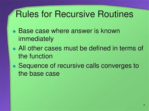 Recursion Chapter Ppt Download