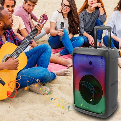 Portable Wireless Party Speaker Party Speaker With With 5 Colorful Lig