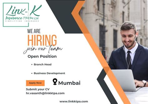 Vasanth B On Linkedin Branchhead Businessdevelopment Mumbai Tpa