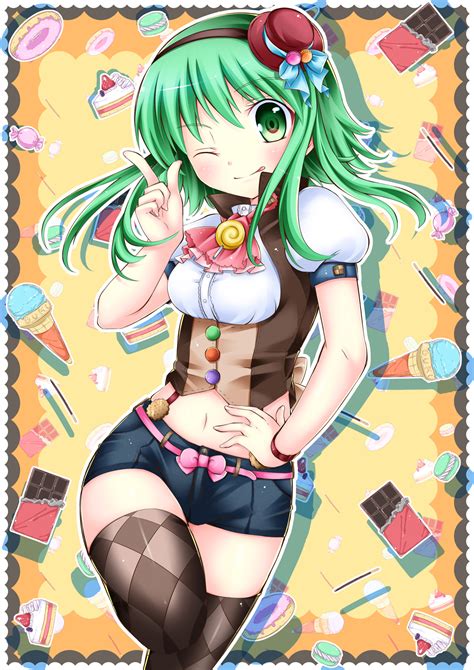 Gumi Vocaloid Drawn By Inumine Aya Danbooru