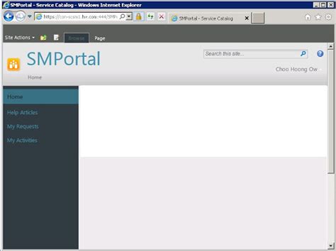 aries s sysadmin blog scsm 2012 rtm self service portal installation