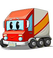 Truck Cartoon Character Set Graphicmama