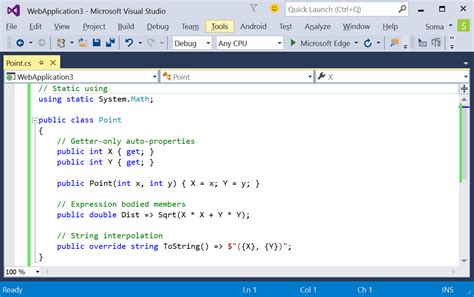 Visual Studio permet de développer tout type d application tour d horizon des