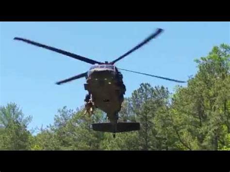 ranger extraction by helicopter demonstration youtube