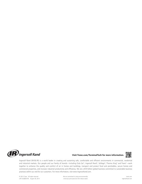 Trane Huvc Horizontal Classroom Unit Ventilator Brochure