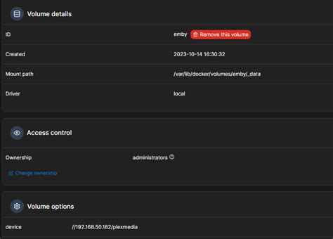Cifs Share Volume Rportainer