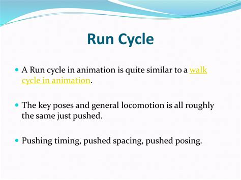 Run Cycle In Animation PPTX
