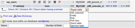 Mysql How Can I Solve Phpmyadmin Table Error Stack Overflow