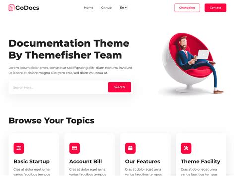 Dot Bootstrap Documentation Template