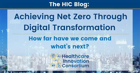 Achieving Net Zero Through Digital Transformation How Far Have We