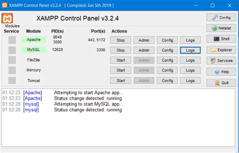 Mysql Internal Files Of Xampp Such As Phpmyadminindexphp Htdocsindexphp Configphp