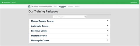 Car Driving Babe Management System In PHP With Source Code