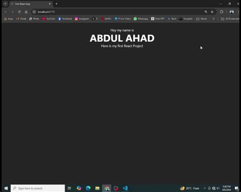 Abdul Ahad On Linkedin Reactjs Tailwindcss Webdevelopment
