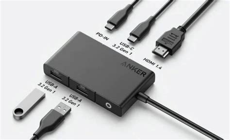 Anker 332 USB C Hub Tanıtıldı Fiyatı ve Özellikleri Cepkolik