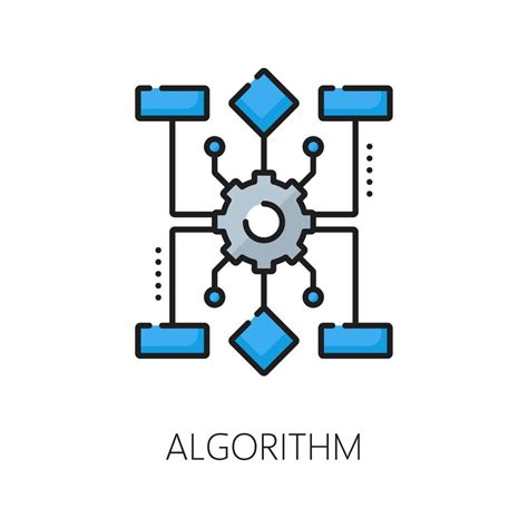 Ai Algorithm Machine Learning Technology Line Icon 44015294 Vector Art At Vecteezy