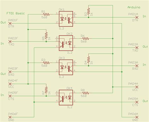 Arduino Serial Optical Isolator The Smell Of Molten Projects In The Morning