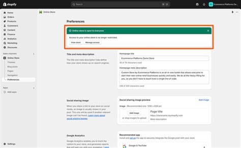 How To Remove Password Protection From Your Shopify Store Ecommerce