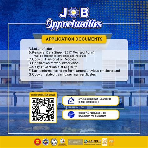 𝐖𝐄 𝐀𝐑𝐄 𝐇𝐈𝐑𝐈𝐍𝐆 Pangasinan State University Is Currently Looking For Interested Applicants To
