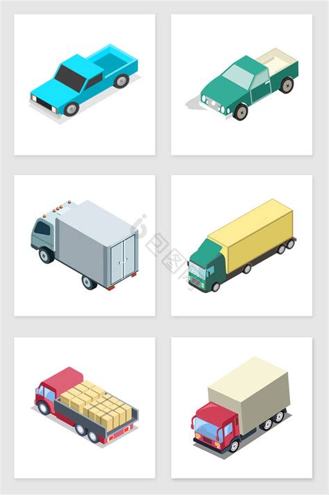 货车插画 货车插画图片 包图网