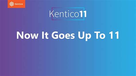 kentico11 launch webinar ppt
