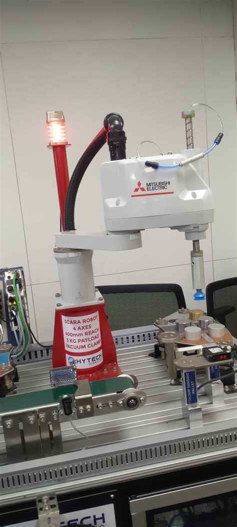 Robots Scara Automation Symbiosis Rcpit Internship Knowledge Shekhar Bhadane