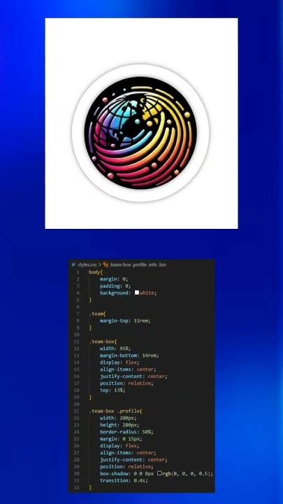 Animated 🌟 Profile Card With Hover Effect Using Html And Css 👾 Htmlcss Coding Tutorial