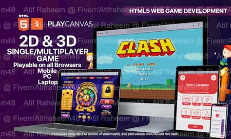 Develop Html5 Game For Web Browsers Pc Android And Ios By Atifraheem48 Fiverr