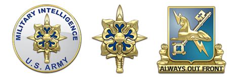 Military Insignia 3d Us Army Branches Insignia And Plaques